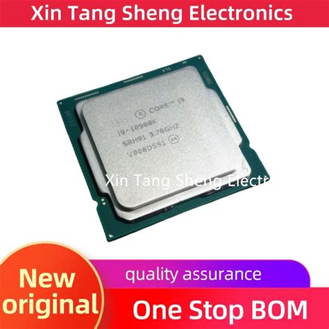 I9 10900KF Processor 20M Cache Up To 5 30GHz CPU Central Processing Unit Desktop Computer Chip Png