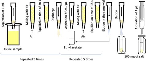 Diagram Of The Optimized Sample Preparation Procedure Of The Method
