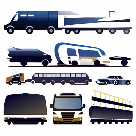 Premium Vector Flat 2d Vector Art Of Mobility And Transit