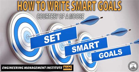 How To Write SMART Goals Courtesy Of A Moose