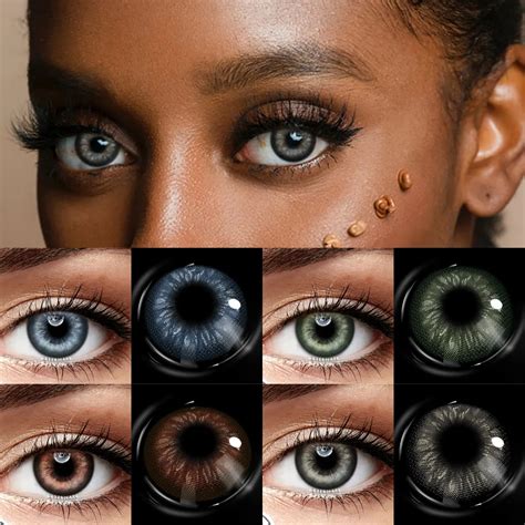 Contact Lens Colors For Brown Skin