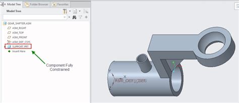 Know The Difference Between Fix And Default Constraints In Creo Parametric Assembly Design Plm