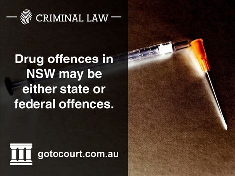 Drug Offences In Nsw Go To Court Lawyers