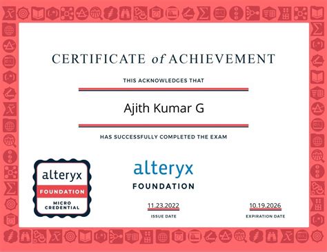 Alteryx Dataanalytics Ajith Kumar G