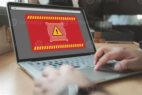 system warning caution sign for notification error concept cyber