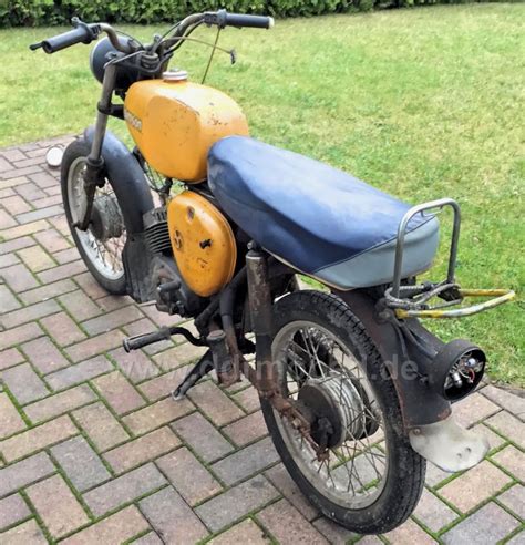 S50B Saharabraun Bauj. 1975, Neuaufbau - DDRMoped.de