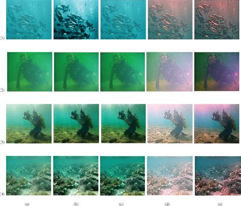 Figure 3 From Underwater Image Enhancement Via Color Balance And Stationary Wavelet Based Fusion