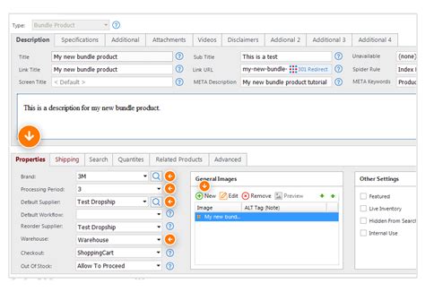 Create Bundle Product