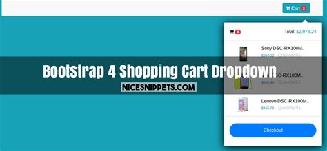 Responsive Php Shopping Cart With Bootstrap At Jeffrey Bost Blog