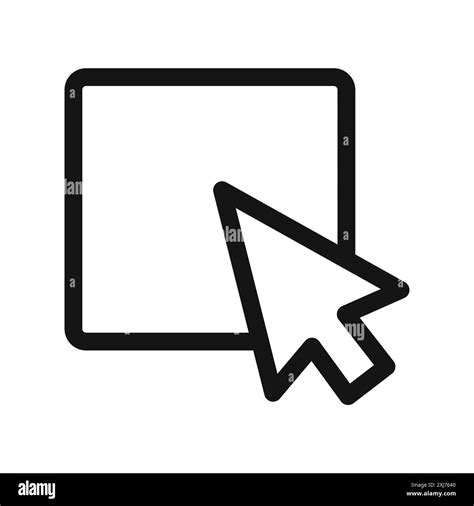 Select Element Icon Vector Line Logo Mark Or Symbol Set Collection