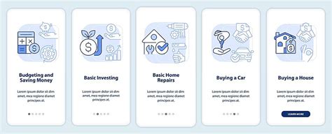 Skills Vital For Effective Onboarding App Mobile Screen Collection