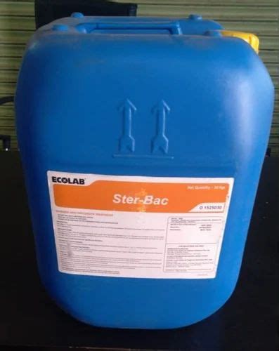 Industrial Cleaning Chemical Ecola Sterbac 30kg Manufacturer From