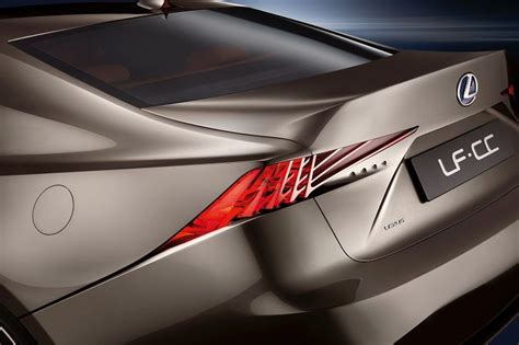 Lexus Unveils Luxury Hybrid Coupe Concept LF CC Greener Ideal
