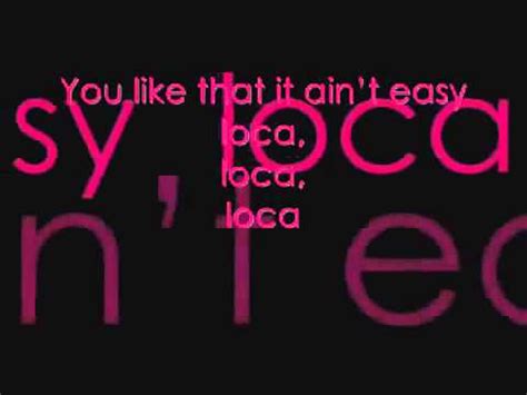 Shakira Loca Lyrics YouTube Shakira Loca Lyrics YouTube