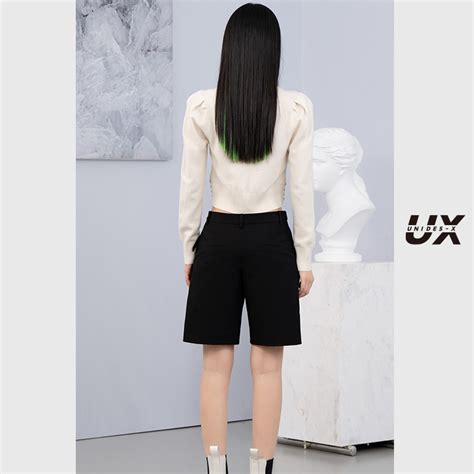 白色爱心开襟针织衫女UX2023春秋款短款修身显瘦开衫毛衫潮ins 虎窝淘