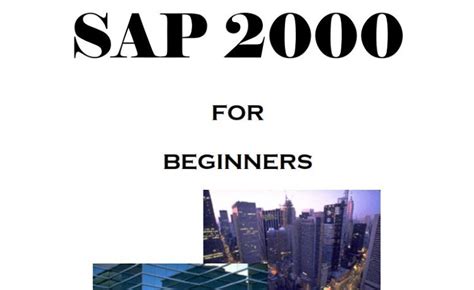 Download Tutorial SAP 2000 Untuk Pemula File PDF Via Google Drive