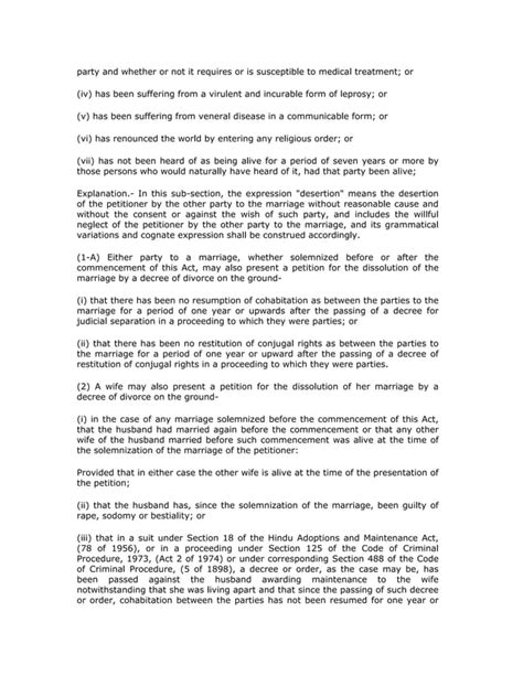 Hindu Marriage Act 1955 Pdf