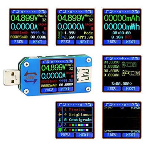 Drok Usb Power Meter Dc 4 24v 5a Lcd Usb Aandc Voltage Current Display Usb Tester Multimeter