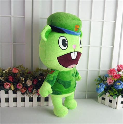Happy Tree Friends Plush Dolls Anime Htf Flippy Plush Toys 40cm Soft