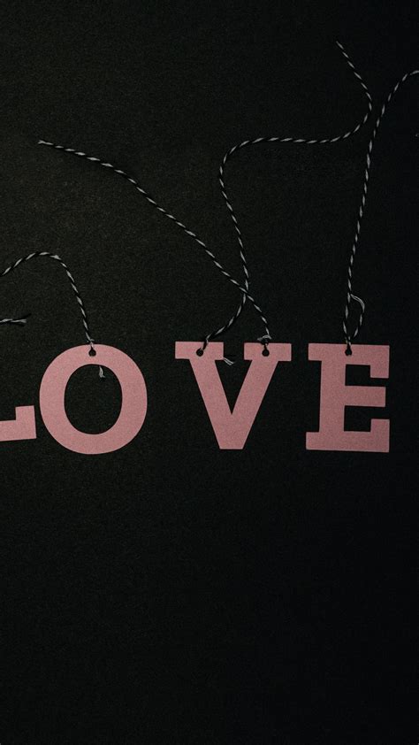 Love Pink Iphone Wallpaper