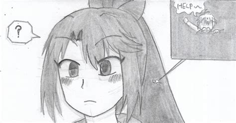 1girl Trapped Inside Reikas Hair Thekenzai1987のイラスト Pixiv