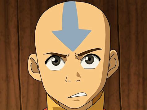Avatar Aang Telling Oh That He Wants No Taste Of The Steel Of His Blade