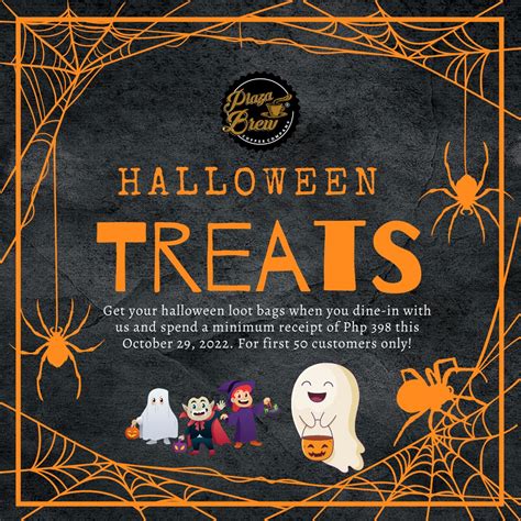 Happy Halloween 🎃 Dine In Plaza Brew Coffee Company