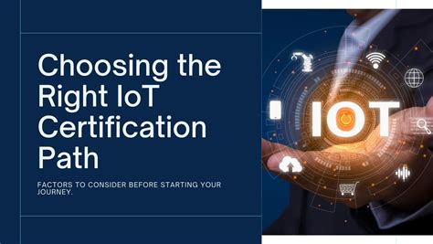 5 Must Have Certifications For Building A Successful Career In Iot I P Tech