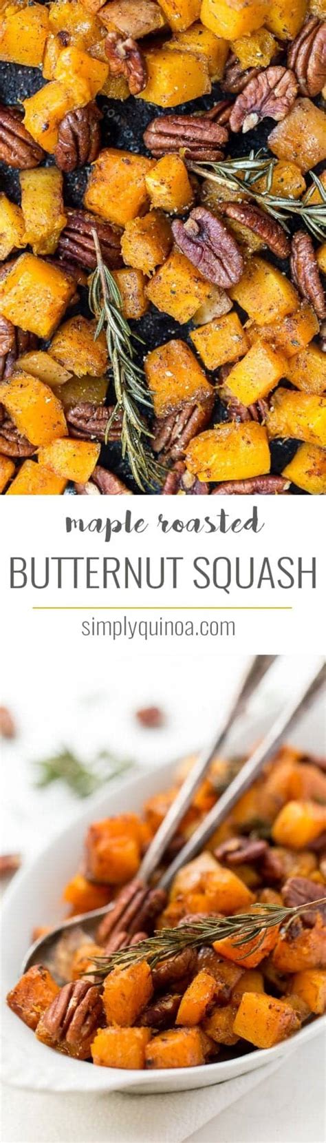 Roasted Butternut Squash Simply Quinoa