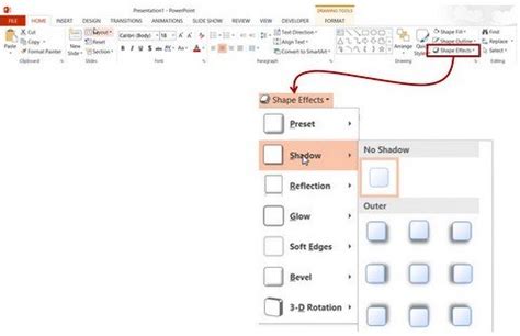 The Useful Shadow Effects In PowerPoint