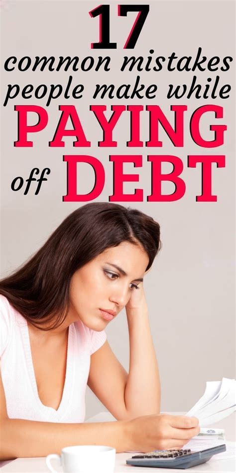 15 Mistakes Youre Making While Paying Off Debt Credit Card Debt