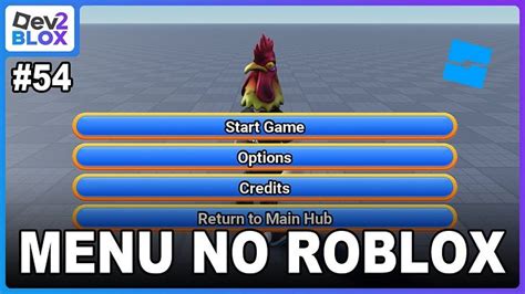 Como Criar Um Menu No Roblox Screengui E Screenorientation 54