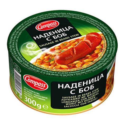 Hotové jídlo Klobása s fazolemi g