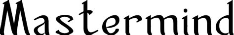 Mastermind Font