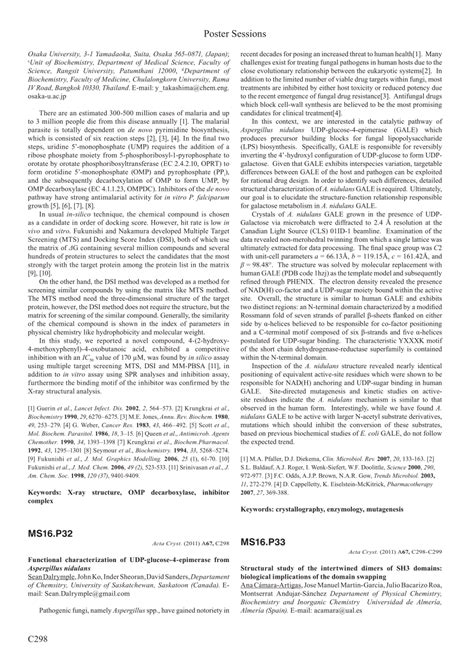 Pdf Functional Characterization Of Udp Glucose 4 Epimerase From Aspergillus Nidulans