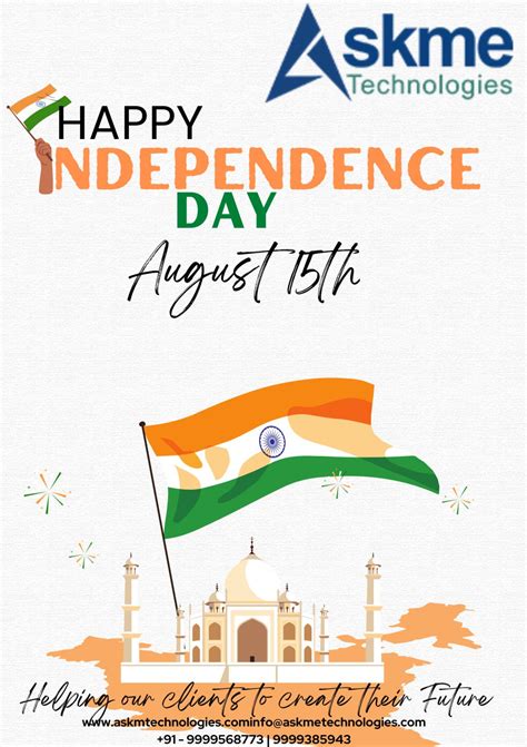 Askmetechnologies India Independenceday Vandematram Askme