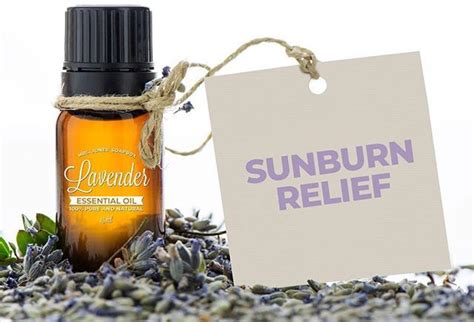 Quick Sunburn Relief Lavender Essential Oil