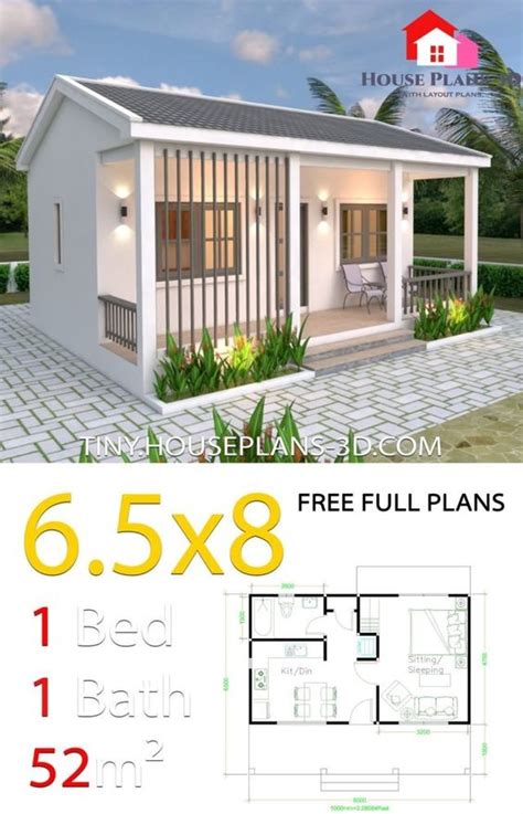 รวม 30 ไอเดีย “บ้านสวนหลังเล็ก 1 2 ห้องนอน” พร้อมแบบแปลน