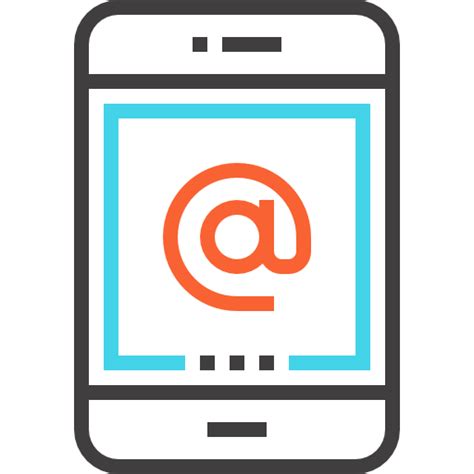 Mobile Maxim Flat Two Tone Linear Colors Icon