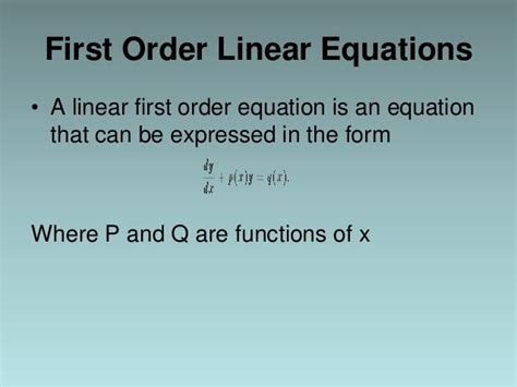 Linear Differential Equations Careerscabin