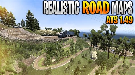 Best Realistic Ats Road Map Mod For Ats 149 Youtube