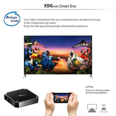X96 IPTV ANDROID box андроид X96 mini 2 Гб 16 Гб