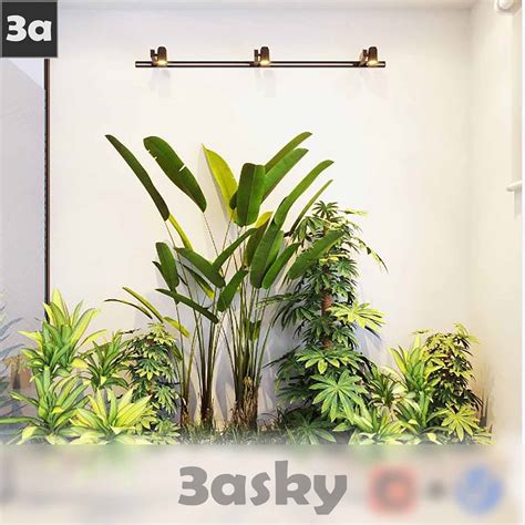 Bui Cay Ban Ghe An Den Rem From 3ds Max Models And Free Download