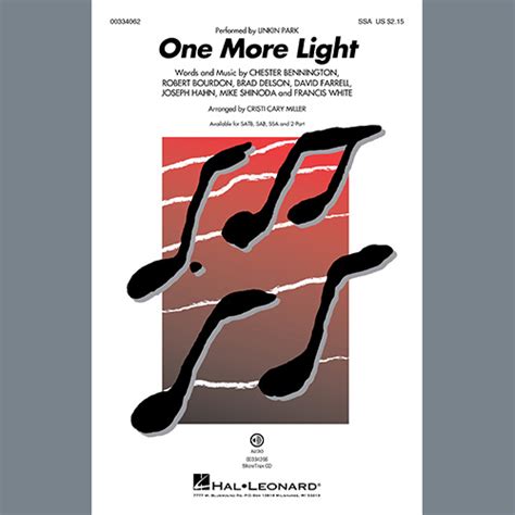 Linkin Park One More Light Sheet Music For Satb Choir Download Pdf