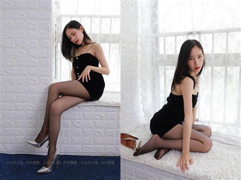 Iess异思趣向 20210809 丝享家884：美子《黑色吊带裙》 99p837m 套图学院