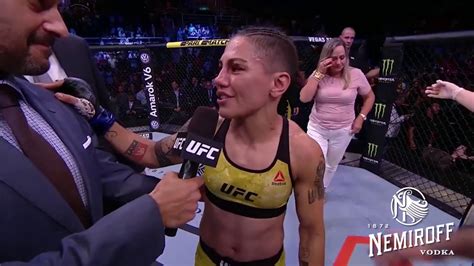 Ufc 237 Jessica Andrade And Rose Namajunas Octagon Interview Ctm