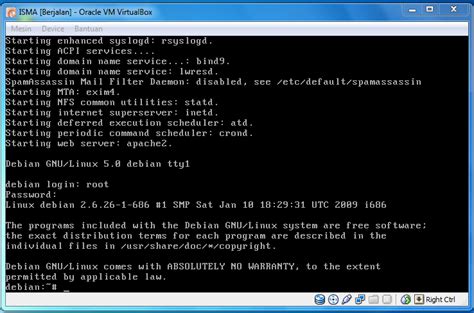 Vmware Cara Menghubungkan Debian Dengan Windows 7