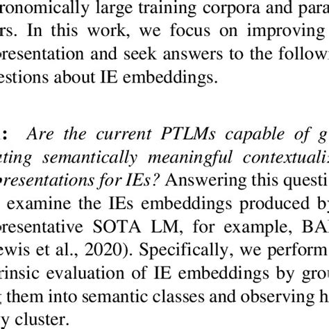 Illustration Of The Intrinsic And Extrinsic Evaluation Tasks Including