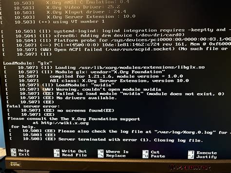 Xorg Nvidia Module Does Not Exist R Archlinux