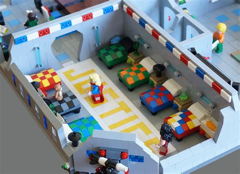 MOC Justice League Watchtower Interior LEGO Licensed Eurobricks